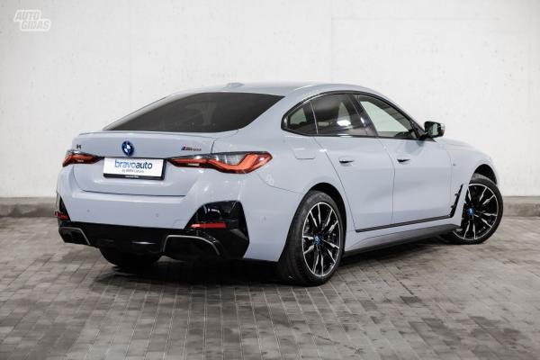 Grey BMW i4 2023 in Vilnius, with an engine capacity of 0.00 L and mileage of 90 thousand km for 42991 €, photo 10 on AUTOMOTO.COM.LV