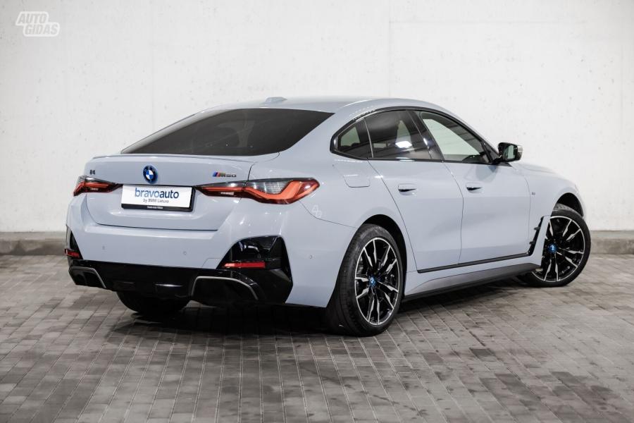 Grey BMW i4 2023 in Vilnius, with an engine capacity of 0.00 L and mileage of 90 thousand km for 42991 €, photo 11 on AUTOMOTO.COM.LV