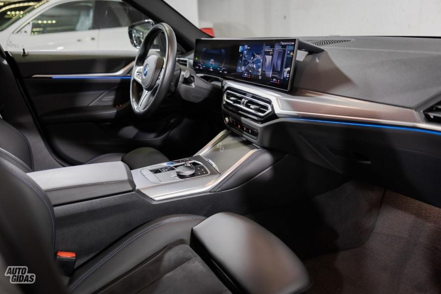 Grey BMW i4 2023 in Vilnius, with an engine capacity of 0.00 L and mileage of 90 thousand km for 42991 €, photo 17 on AUTOMOTO.COM.LV