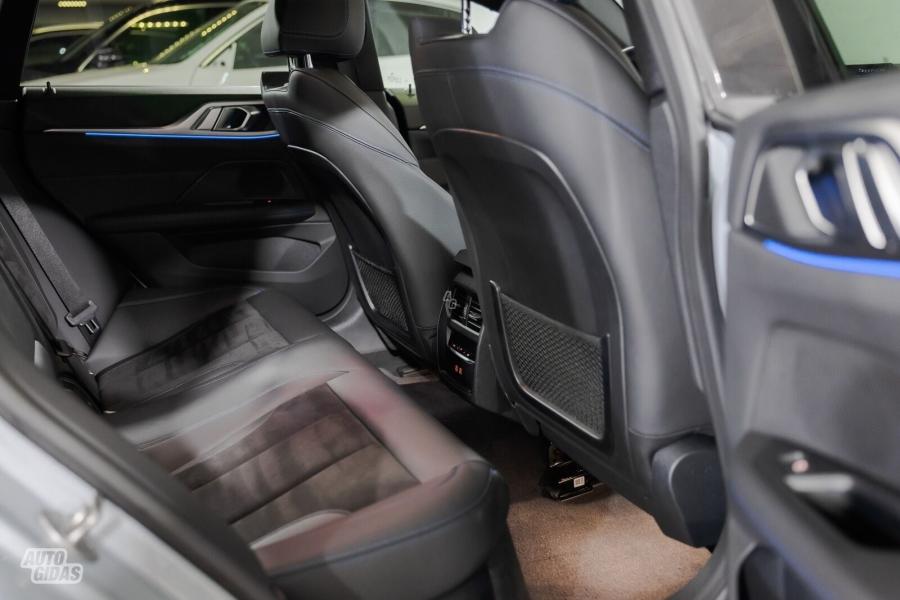 Grey BMW i4 2023 in Vilnius, with an engine capacity of 0.00 L and mileage of 90 thousand km for 42991 €, photo 18 on AUTOMOTO.COM.LV