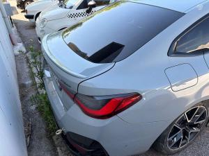 Pelēks BMW i4 2023 Panevēža, ar dzinēja tilpumu 0.00 L un nobraukumu 55 tūkst. km par 21000 €, foto 8 vietnē AUTOMOTO.COM.LV