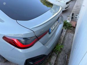 Pelēks BMW i4 2023 Panevēža, ar dzinēja tilpumu 0.00 L un nobraukumu 55 tūkst. km par 21000 €, foto 10 vietnē AUTOMOTO.COM.LV