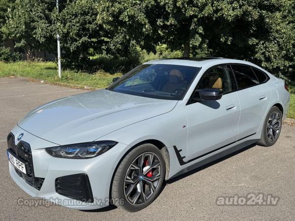 Grey BMW i4 2023 in Tallinn, with an engine capacity of 0.00 L and mileage of 39 thousand km for 49850 €, photo 6 on AUTOMOTO.COM.LV
