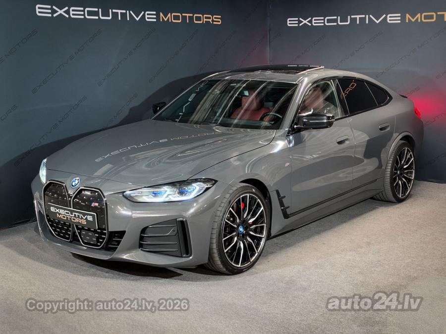 Pelēks BMW i4 2023 Tallina, ar dzinēja tilpumu 0.00 L un nobraukumu 127 tūkst. km par 42900 €, foto 1 vietnē AUTOMOTO.COM.LV