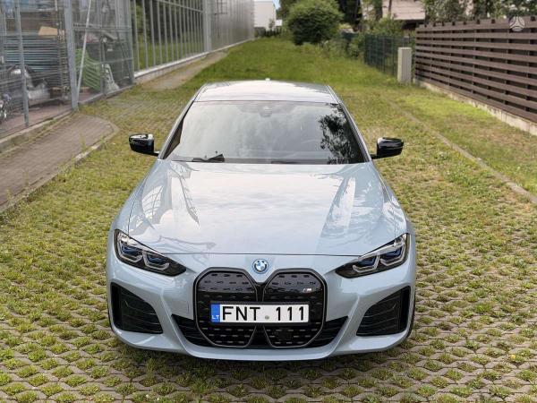 Grey BMW i4 2024 in Kaunas, with an engine capacity of 0.00 L and mileage of 31 thousand km for 38000 €, photo 2 on AUTOMOTO.COM.LV