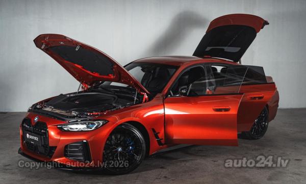 Orange BMW i4 2023 in Tallinn, with an engine capacity of 0.00 L and mileage of 7 thousand km for 64000 €, photo 5 on AUTOMOTO.COM.LV