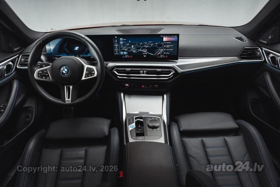 Orange BMW i4 2023 in Tallinn, with an engine capacity of 0.00 L and mileage of 7 thousand km for 64000 €, photo 9 on AUTOMOTO.COM.LV