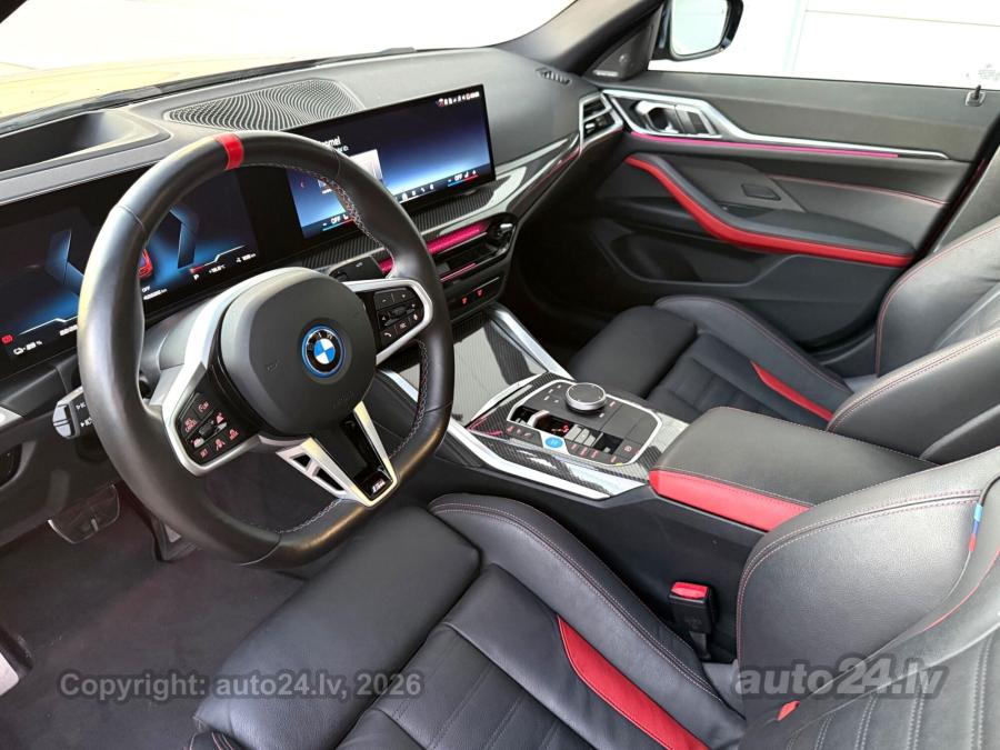 Красный БМВ i4 2024 в Таллин, объемом двигателя 0.00 л и пробегом 42 тыс. км за 54900 €, фото 12 на AUTOMOTO.COM.LV