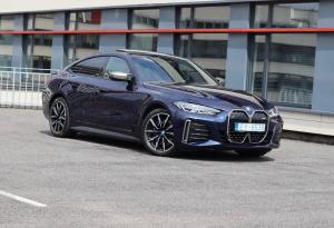 BMW i4 2023 in Riga, with an engine capacity of 0.00 L and mileage of 99 thousand km for 44980 €, photo  on AUTOMOTO.COM.LV
