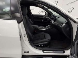 White BMW i4 2023 in Vilnius, with an engine capacity of 0.00 L and mileage of 37 thousand km for 41900 €, photo 5 on AUTOMOTO.COM.LV