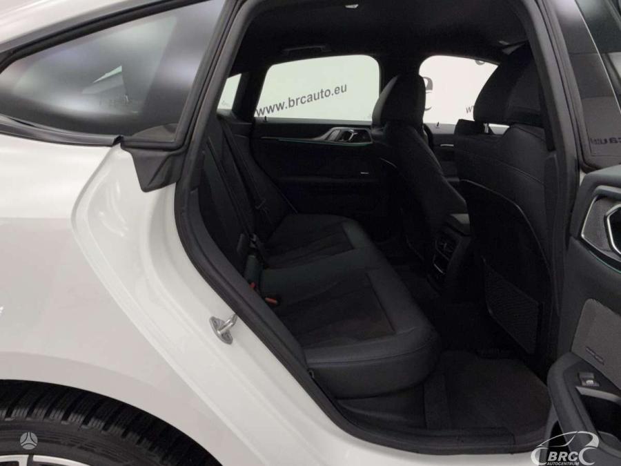 White BMW i4 2023 in Vilnius, with an engine capacity of 0.00 L and mileage of 37 thousand km for 41900 €, photo 11 on AUTOMOTO.COM.LV