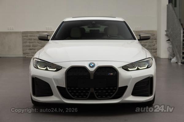 White BMW i4 2022 in Tallinn, with an engine capacity of 0.00 L and mileage of 88 thousand km for 39900 €, photo 4 on AUTOMOTO.COM.LV