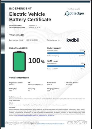 Белый БМВ i4 2023 в Таллин, объемом двигателя 0.00 л и пробегом 89 тыс. км за 43990 €, фото 4 на AUTOMOTO.COM.LV