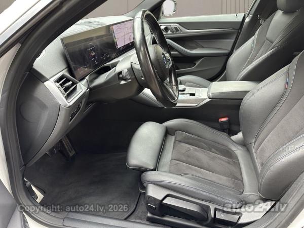 White BMW i4 2023 in Tallinn, with an engine capacity of 0.00 L and mileage of 89 thousand km for 43990 €, photo 10 on AUTOMOTO.COM.LV