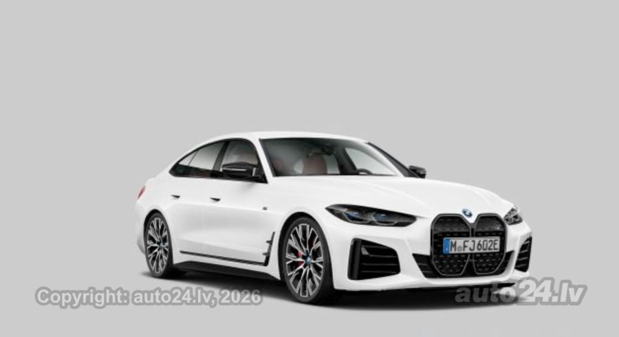 White BMW i4 2023 in Tallinn, with an engine capacity of 0.00 L and mileage of 58 thousand km for 47500 €, photo 4 on AUTOMOTO.COM.LV