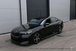 Black BMW i5 2023 in Kretinga, with an engine capacity of 0.00 L and mileage of 27 thousand km for 66999 €, photo 16 on AUTOMOTO.COM.LV