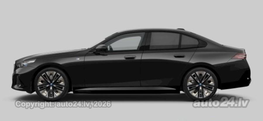 Black BMW i5 2024 in Tallinn, with an engine capacity of 0.00 L and mileage of 12 thousand km for 62900 €, photo 3 on AUTOMOTO.COM.LV