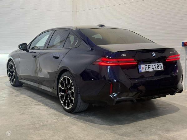 Blue BMW i5 2024 in Vilnius, with an engine capacity of 0.00 L and mileage of 54 thousand km for 52950 €, photo 5 on AUTOMOTO.COM.LV
