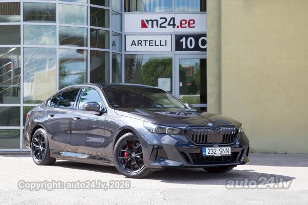 Grey BMW i5 2023 in Tallinn, with an engine capacity of 0.00 L and mileage of 26 thousand km for 54990 €, photo 1 on AUTOMOTO.COM.LV