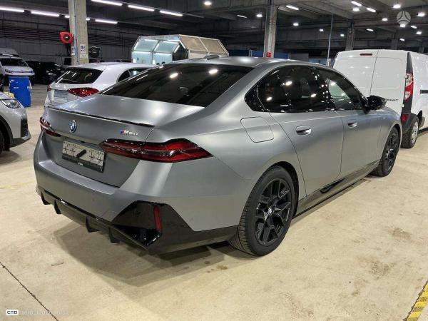 Grey BMW i5 2024 in Vilnius, with an engine capacity of 0.00 L and mileage of 46 thousand km for 72990 €, photo 4 on AUTOMOTO.COM.LV