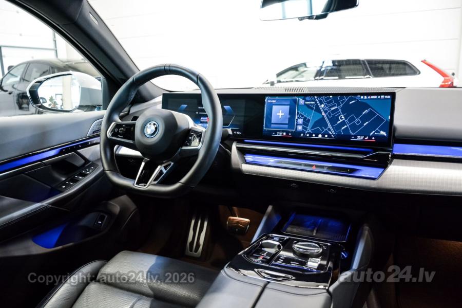Grey BMW i5 2024 in Tallinn, with an engine capacity of 0.00 L and mileage of 26 thousand km for 64900 €, photo 13 on AUTOMOTO.COM.LV