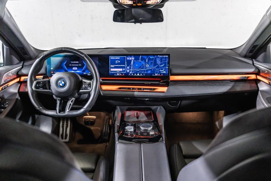 Grey BMW i5 2024 in Vilnius, with an engine capacity of 0.00 L and mileage of 96 thousand km for 49991 €, photo 20 on AUTOMOTO.COM.LV