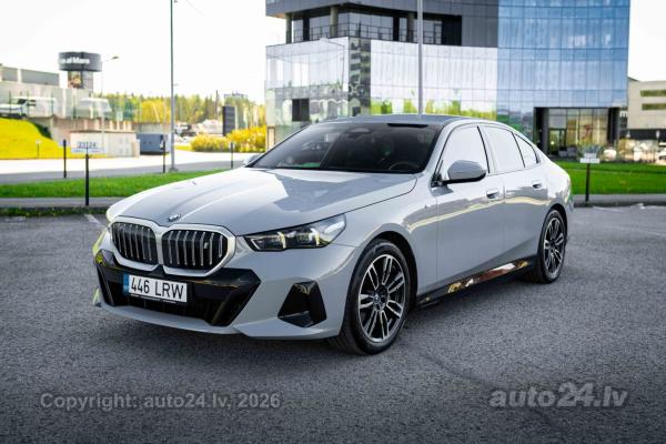 Pelēks BMW i5 2025 Tallina, ar dzinēja tilpumu 0.00 L un nobraukumu 10 tūkst. km par 54990 €, foto 1 vietnē AUTOMOTO.COM.LV