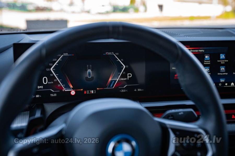 Pelēks BMW i5 2025 Tallina, ar dzinēja tilpumu 0.00 L un nobraukumu 10 tūkst. km par 54990 €, foto 16 vietnē AUTOMOTO.COM.LV