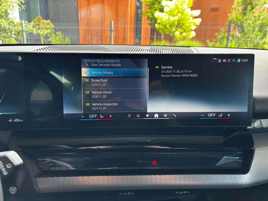 Pelēks BMW i5 2024 Kauņa, ar dzinēja tilpumu 0.00 L un nobraukumu 27 tūkst. km par 49800 €, foto 19 vietnē AUTOMOTO.COM.LV