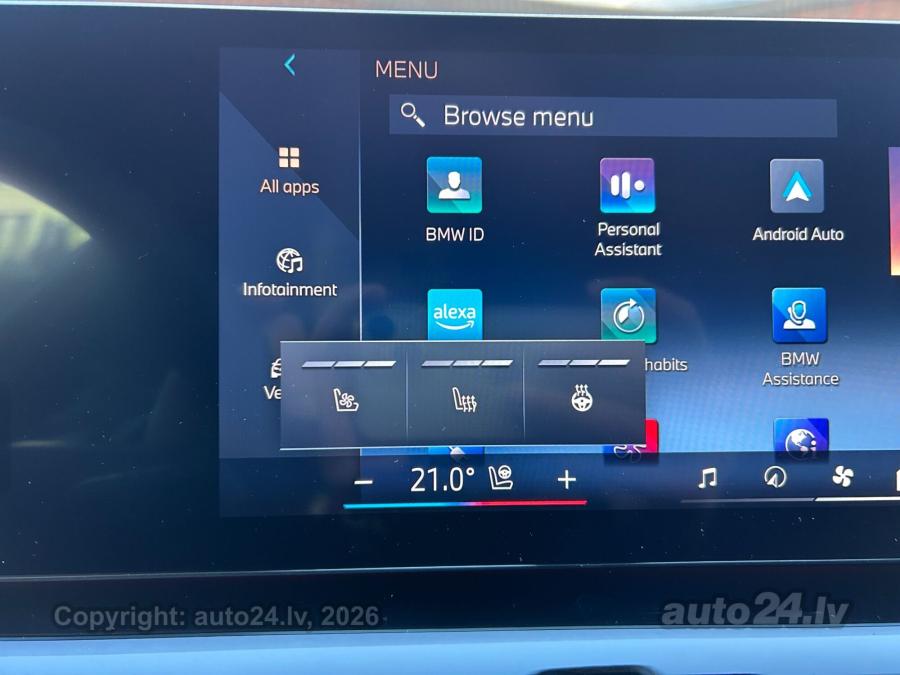 Белый БМВ i5 2024 в Таллин, объемом двигателя 0.00 л и пробегом 40 тыс. км за 59900 €, фото 24 на AUTOMOTO.COM.LV