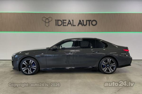 Black BMW i7 2022 in Tallinn, with an engine capacity of 0.00 L and mileage of 73 thousand km for 87900 €, photo 2 on AUTOMOTO.COM.LV