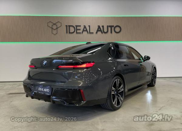 Black BMW i7 2022 in Tallinn, with an engine capacity of 0.00 L and mileage of 73 thousand km for 87900 €, photo 4 on AUTOMOTO.COM.LV