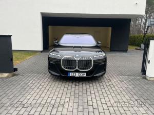 Black BMW i7 2023 in Tallinn, with an engine capacity of 0.00 L and mileage of 26 thousand km for 93900 €, photo 2 on AUTOMOTO.COM.LV