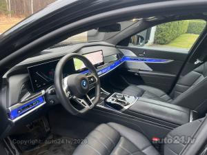 Black BMW i7 2023 in Tallinn, with an engine capacity of 0.00 L and mileage of 26 thousand km for 93900 €, photo 15 on AUTOMOTO.COM.LV