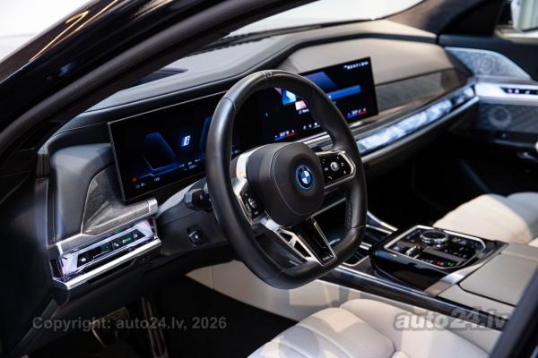 Melns BMW i7 2023 Tallina, ar dzinēja tilpumu 0.00 L un nobraukumu 38 tūkst. km par 96993 €, foto 7 vietnē AUTOMOTO.COM.LV