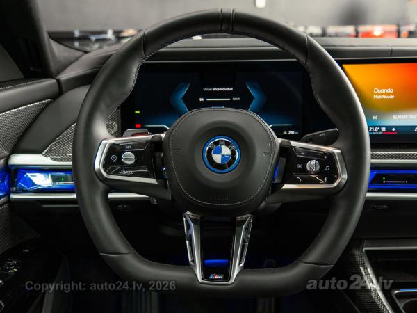 Balts BMW i7 2025 Tallina, ar dzinēja tilpumu 0.00 L un nobraukumu 18 tūkst. km par 104900 €, foto 8 vietnē AUTOMOTO.COM.LV