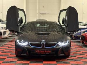 Grey BMW I8 2017 in Vilnius, with an engine capacity of 1.50 L and mileage of 62 thousand km for 64999 €, photo 32 on AUTOMOTO.COM.LV