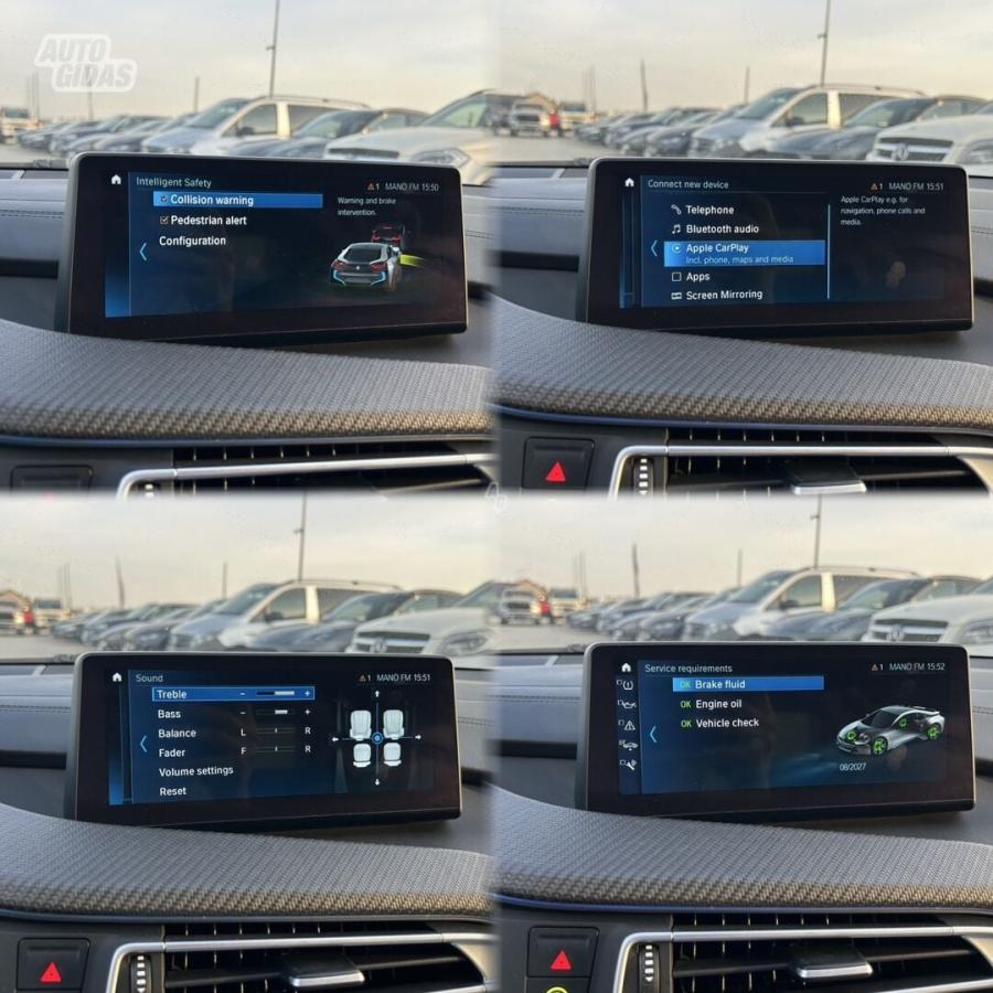 Pelēks BMW I8 2019 Kauņa, ar dzinēja tilpumu 1.50 L un nobraukumu 12 tūkst. km par 65900 €, foto 30 vietnē AUTOMOTO.COM.LV
