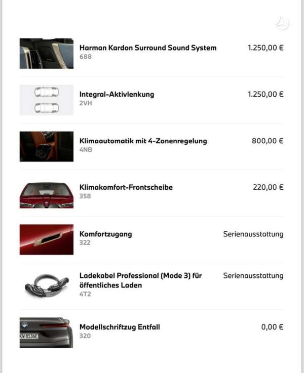 Melns BMW iX 2024 Viļņa, ar dzinēja tilpumu 0.00 L un nobraukumu 32 tūkst. km par 49990 €, foto 10 vietnē AUTOMOTO.COM.LV