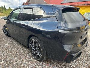 Melns BMW iX 2025 Klaipėda, ar dzinēja tilpumu 0.00 L un nobraukumu 12 tūkst. km par 23900 €, foto  vietnē AUTOMOTO.COM.LV