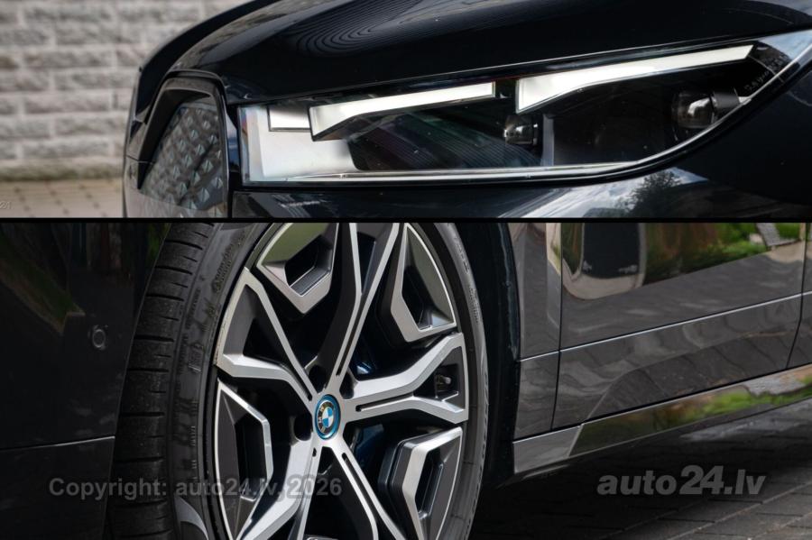 Black BMW iX 2021 in Tallinn, with an engine capacity of 0.00 L and mileage of 78 thousand km for 41900 €, photo 13 on AUTOMOTO.COM.LV