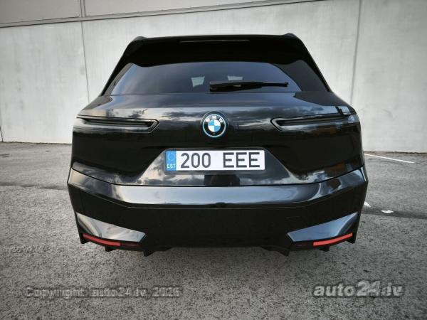 Black BMW iX 2023 in Tallinn, with an engine capacity of 0.00 L and mileage of 59 thousand km for 52900 €, photo 7 on AUTOMOTO.COM.LV