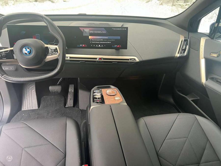 Zils BMW iX 2024 Viļņa, ar dzinēja tilpumu 0.00 L un nobraukumu 46 tūkst. km par 45900 €, foto 11 vietnē AUTOMOTO.COM.LV