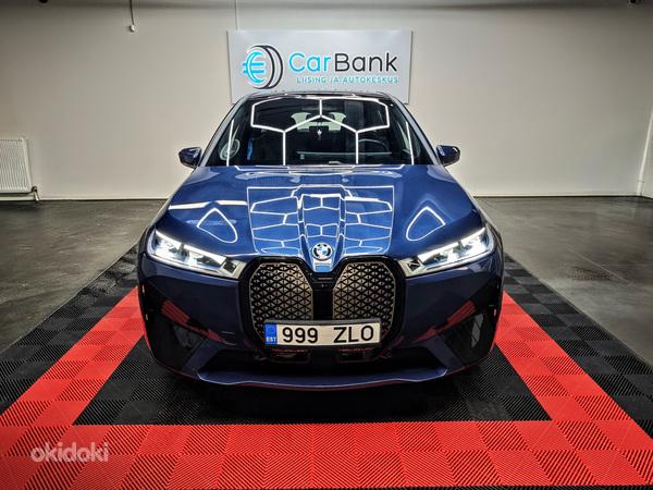 Zils BMW iX 2022 Tallina, ar dzinēja tilpumu 0.00 L un nobraukumu 73 tūkst. km par 49990 €, foto 2 vietnē AUTOMOTO.COM.LV