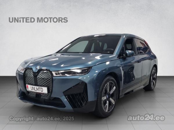 Zils BMW iX 2024 Jehvi, ar dzinēja tilpumu 0.00 L un nobraukumu 12 tūkst. km par 62900 €, foto 1 vietnē AUTOMOTO.COM.LV