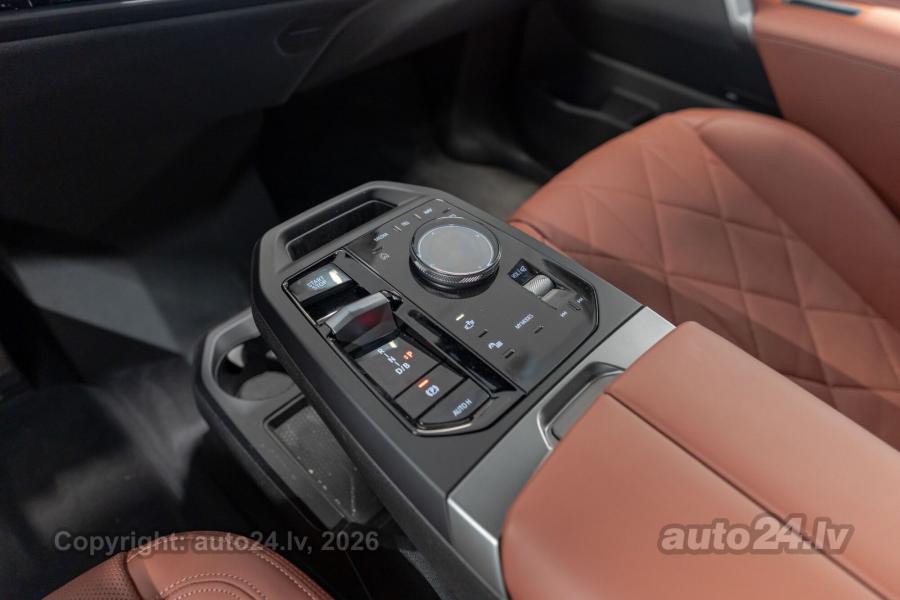 Blue BMW iX 2026 in Tallinn, with an engine capacity of 0.00 L and mileage of 7 thousand km for 95782 €, photo 16 on AUTOMOTO.COM.LV