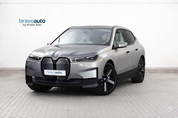 BMW iX 2024 in Vilnius, with an engine capacity of 0.00 L and mileage of 59 thousand km for 59950 €, photo 1 on AUTOMOTO.COM.LV
