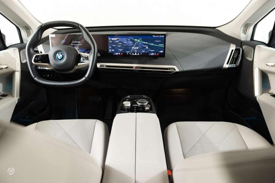 BMW iX 2024 in Vilnius, with an engine capacity of 0.00 L and mileage of 59 thousand km for 59950 €, photo 13 on AUTOMOTO.COM.LV