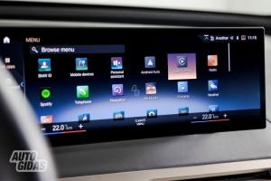 Grey BMW iX 2022 in Vilnius, with an engine capacity of 0.00 L and mileage of 61 thousand km for 53900 €, photo 23 on AUTOMOTO.COM.LV