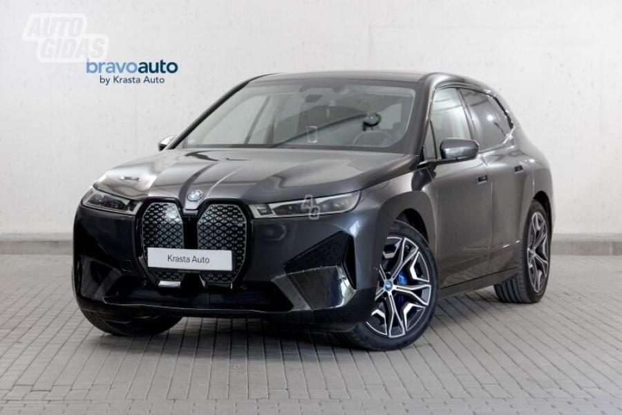 Pelēks BMW iX 2022 Viļņa, ar dzinēja tilpumu 0.00 L un nobraukumu 68 tūkst. km par 51000 €, foto 1 vietnē AUTOMOTO.COM.LV